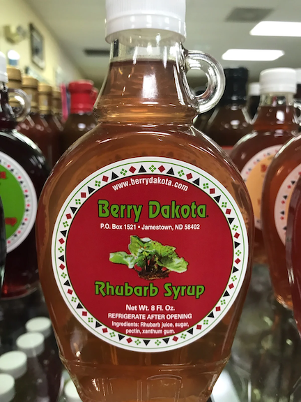 Berry Dakota - Syrup - Chokecherry Rhubarb (8oz) | Salt Kitchen & Co